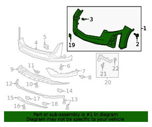 2020-2025 Cadillac XT6 Front Bumper Upper Fascia 84772468 GM ...