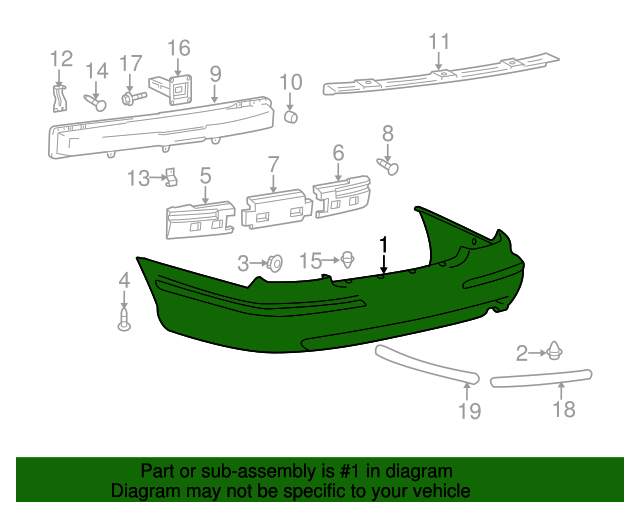 2004-2005 Hyundai XG350 Bumper Cover 86610-39520 | QuirkParts