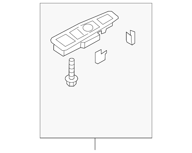 2020-2021 Lincoln Corsair Switch Bezel LJ7Z-14524-AD | TascaParts.com
