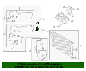 97626-3R000 - Expansion Valve 2011-2016 Kia | Kia.Parts Store