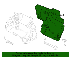 2020-2024 Cadillac CT5 Starter Heat Shield 12674062 GM | GMPartsDirect.com