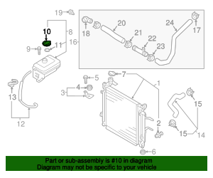 2016-2020 Kia Reservoir Cap 25441 B1000 | OEM Parts Online
