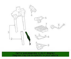 2015-2023 Mercedes-Benz Spark Plug 000-159-05-00 | AutoNationParts.com