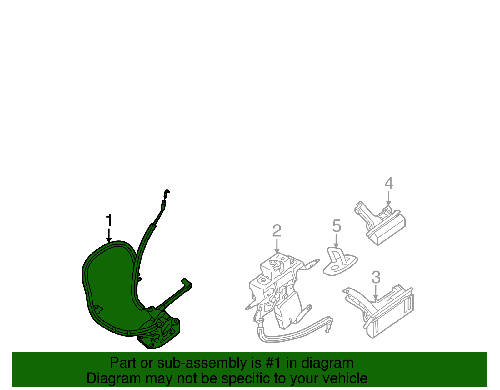 2009-2017 Nissan Lock Assembly 90502-CY00A | Temecula Nissan Parts