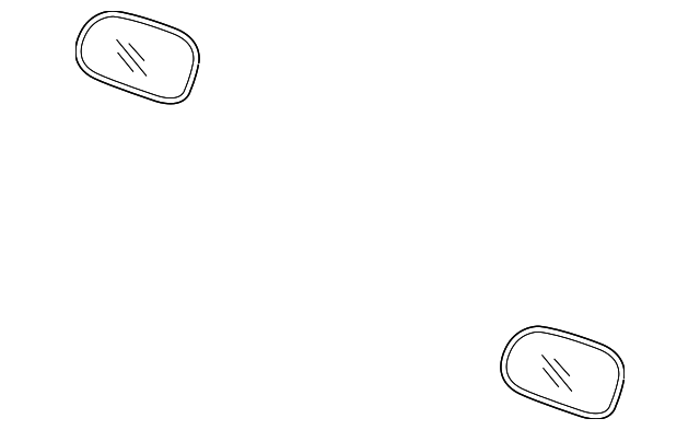 87611-G5120 - Mirror Glass 2017-2021 Kia | Kia.Parts Store