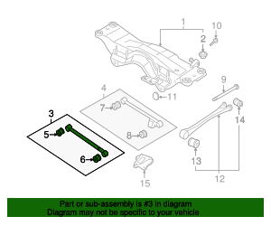 2003-2008 Subaru Forester Ft Lateral Arm 20250SA000 | OEM Parts Online