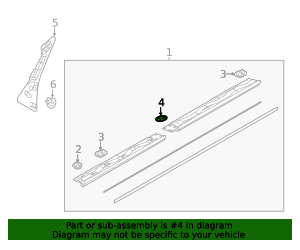 2013-2023 Mazda CX-5 OEM NEW 13-2019 Mazda CX-5 Left Right Rocker Panel ...