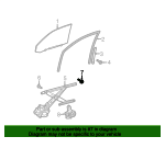 Genuine OEM Toyota Windows Parts