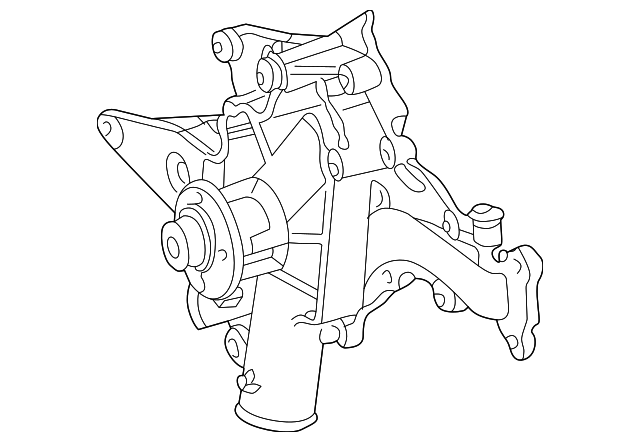 112-200-13-01 - Parts Kit, Water Pump Mercedes-Benz USA Parts