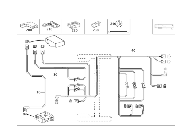 1998-2021 Mercedes-Benz Adapter 000-545-33-84 | Mercedes-Benz Parts