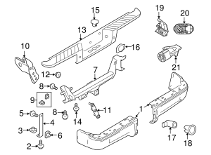 Genuine OEM Ford Part - Socket 9C3Z-14489-A | Genuine OEM Ford Parts ...