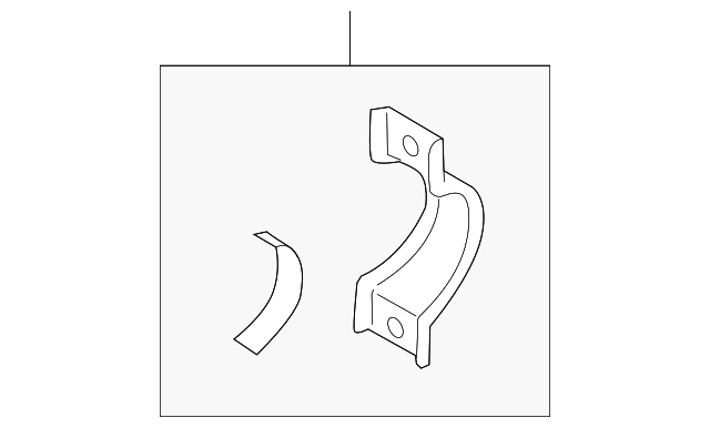 2019-2023 Mazda Mount Bracket Clamp F2A8-25-743 | Florida Mazda Parts