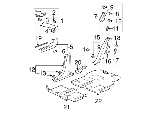 11571160 GM Multi-Purpose Retainer | GM Parts Store