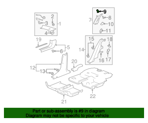 11571160 GM Multi-Purpose Retainer | GM Parts Store