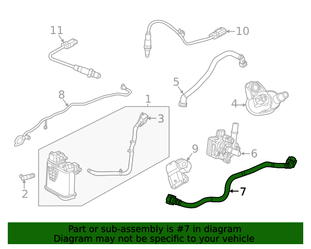 2020-2023 GM Pipe 60005804 | GMPartsDirect.com