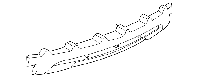 2008-2015 GM Rear Bumper Energy Absorber 96660569 | GMPartsDirect.com