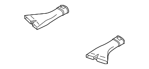 2007-2018 Volvo Floor Duct 31332207 | TascaParts.com