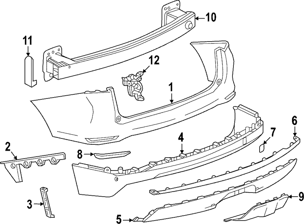 2022-2024 Chevrolet Equinox Panel 84925235 | GM Parts Center