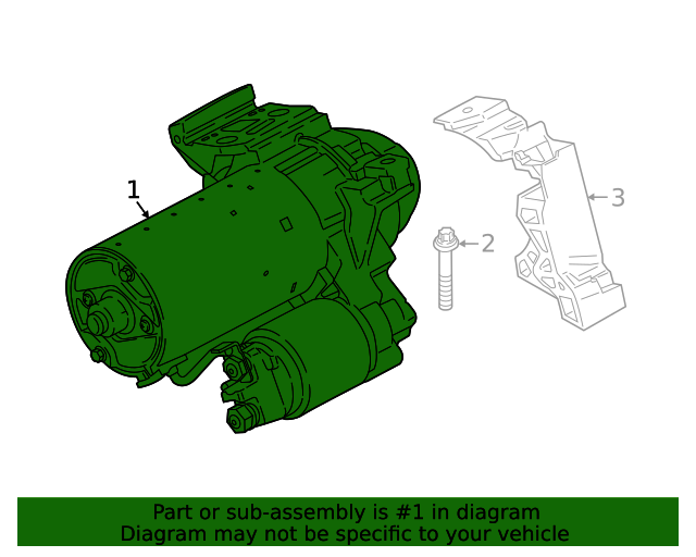 12418687064 - 2020-2022 BMW Starter (12-41-8-687-064) | BMW of South ...