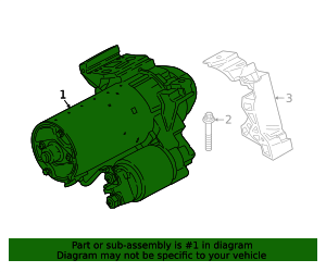 12418687064 - 2020-2022 BMW Starter (12-41-8-687-064) | BMW of South ...