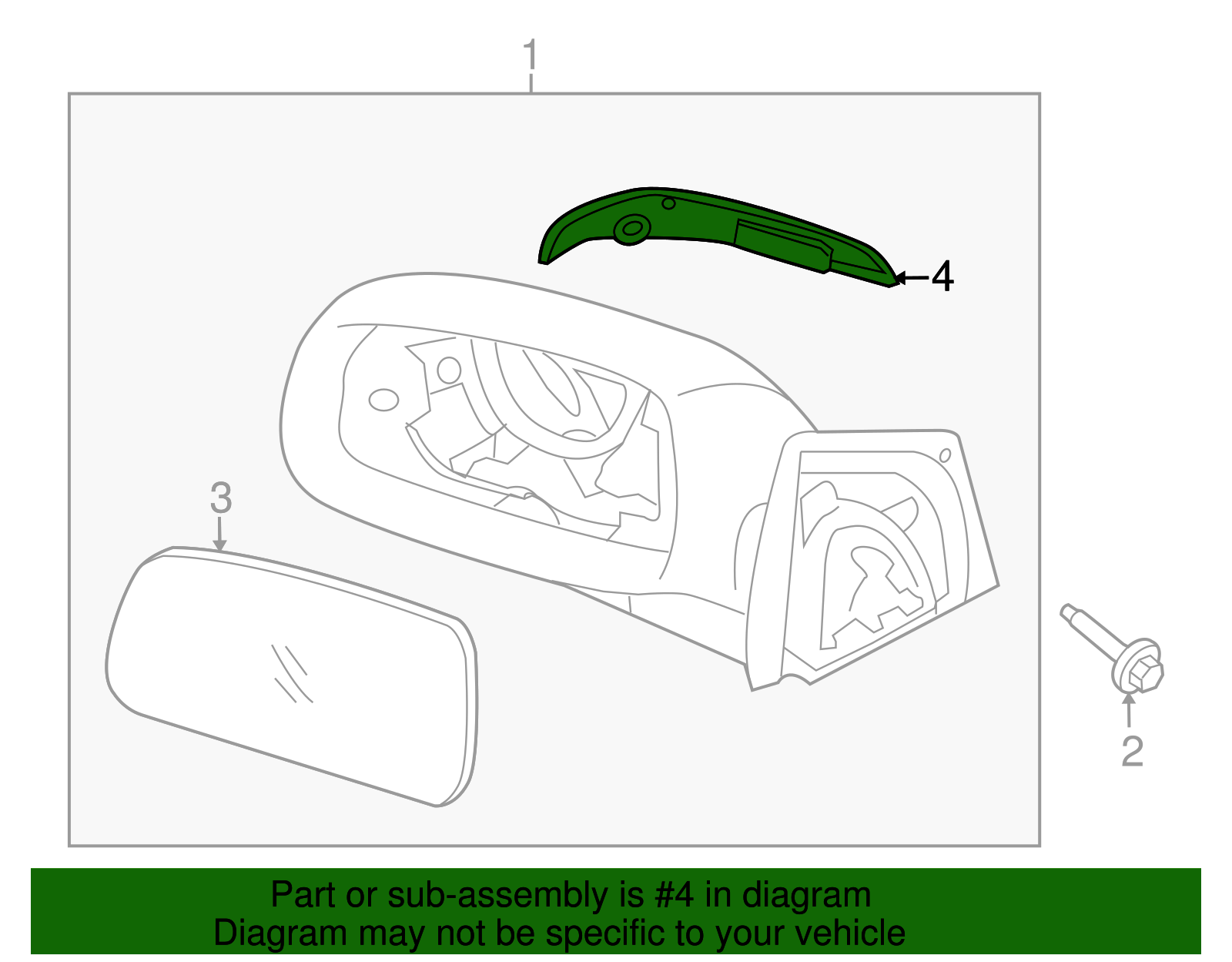 2013-2015 Hyundai Tucson Repeater Lamp 87624-2S001 | QuirkParts