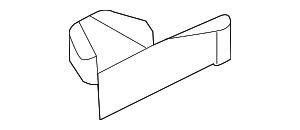 2011-2017 Volkswagen Touareg Lower Molding Clip 7P0-854-719 | OEM Parts ...