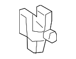90672-TVA-A01 - Holder, Rod - 2018-2020 Honda Accord | Genuine Honda Parts