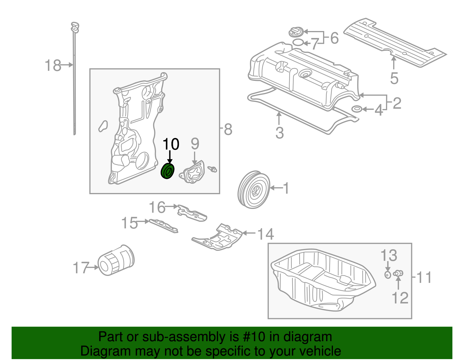 91212-PNC-004 - Seal 2002-2005 Honda | Honda Parts Online
