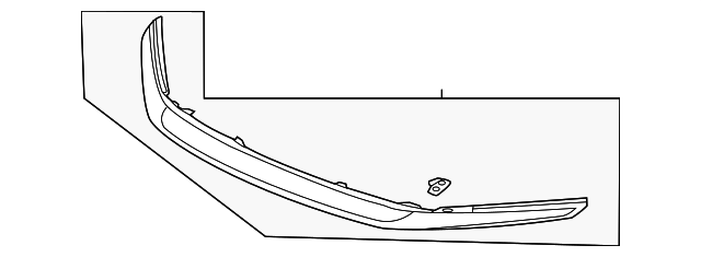 2021-2024 Honda Odyssey Upper Molding 71150-THR-A50 | Genuine Honda Parts