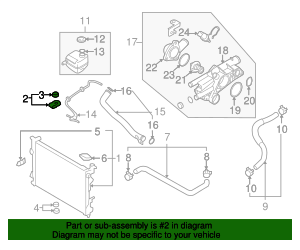 2010-2013 Hyundai Tucson Radiator Assembly Upper Bracket 25333-2S200 ...