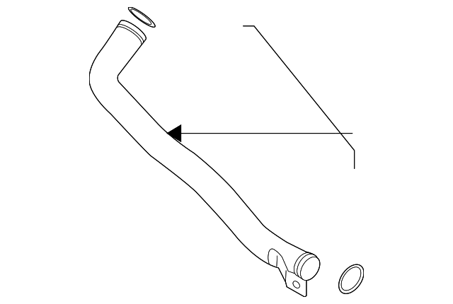 2010-2020 Hyundai Water Inlet Pipe 25460-2G201 | OEM Parts Online