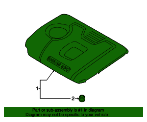 29240-2E061 - Engine Cover 2019-2020 Hyundai Elantra | Group 1 Auto Parts