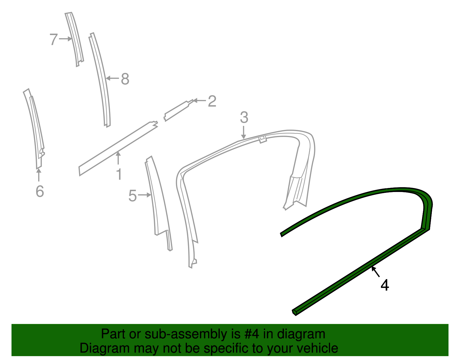 51-35-7-437-858 - 2016-2022 BMW - Finish Molding | BMWPartsHub