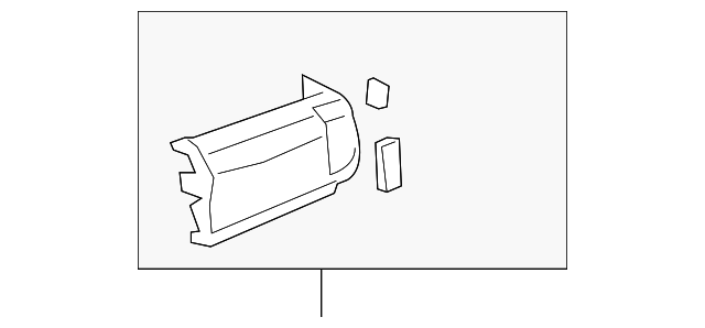 2009-2024 GM Black Instrument Panel Trim Pad with Tray and Retainers ...