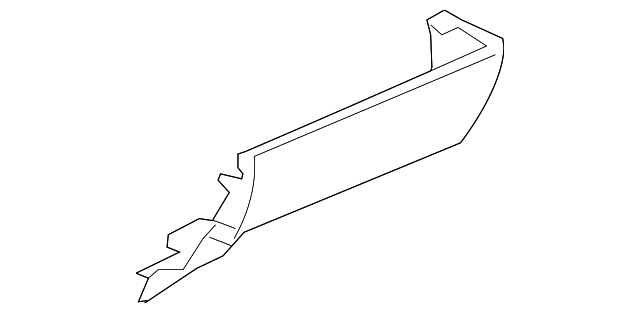 2009-2024 GM Ebony Passenger Side Instrument Panel Knee Bolster ...