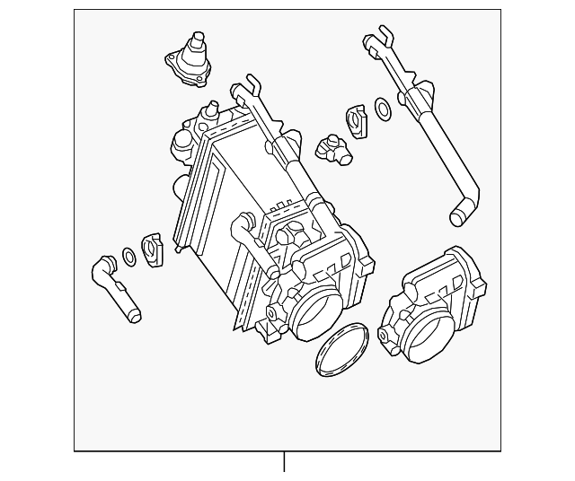 2016-2018 Mercedes-Benz Inter-Cooler 177-090-04-00 | MB OEM Parts