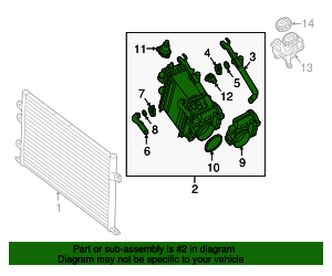 2016-2018 Mercedes-Benz Inter-Cooler 177-090-04-00 | MB OEM Parts