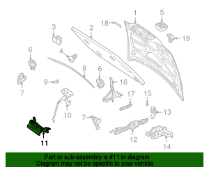 1998-2004 Volvo Lever 9170229 | TascaParts.com