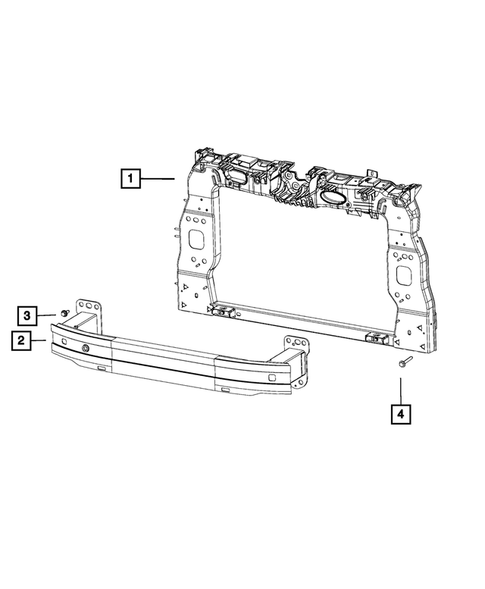 Radiator and Related Parts; Charge Air Cooler for 2014 Fiat 500L ...