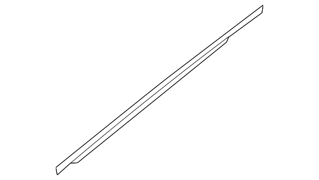 2013-2019 Nissan Pathfinder Belt Molding - Passenger Side (RH) 82820 ...