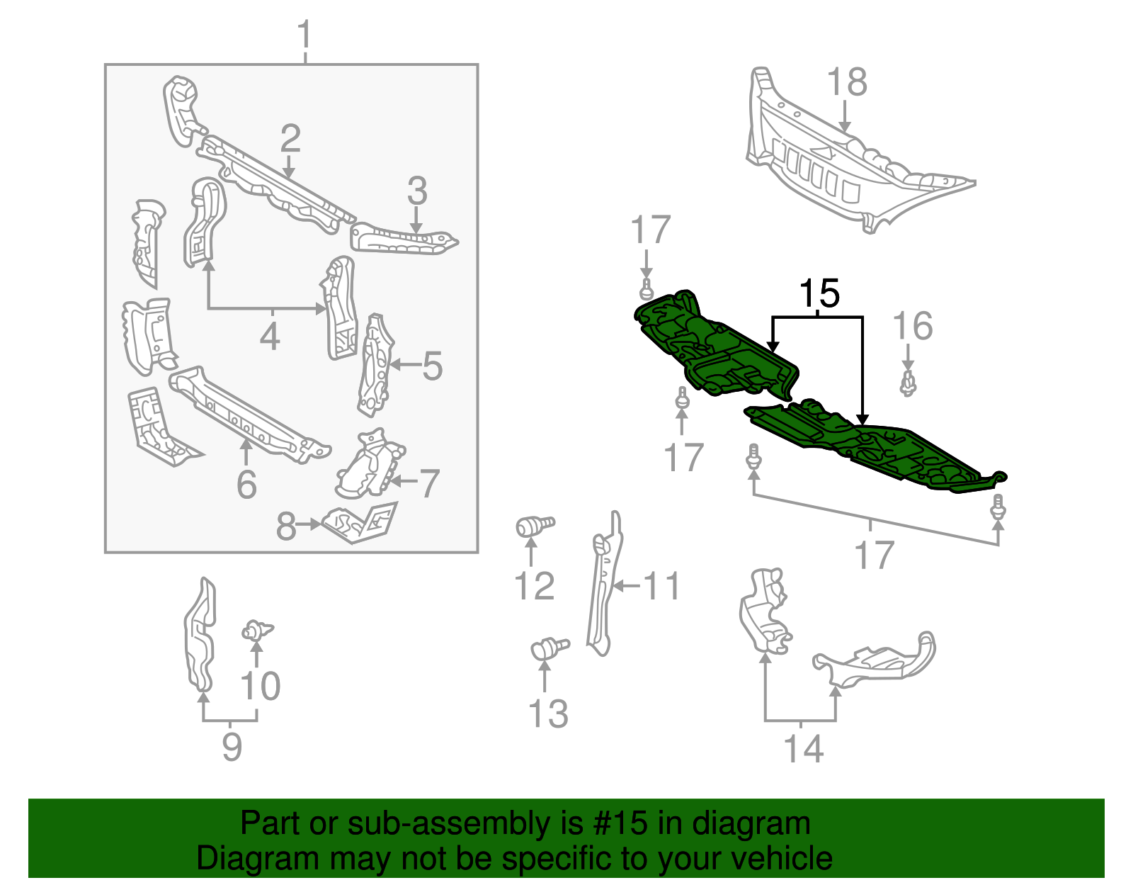 2002-2006 Lexus Under Cover 51442-33060 | OEM Parts Online