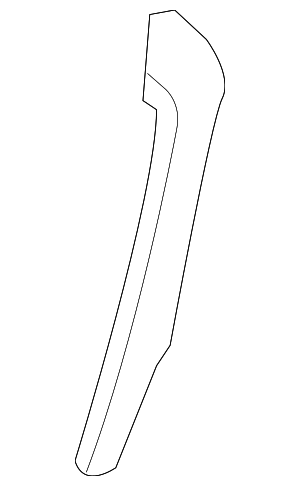 84140555 - Front Bumper Fascia Reinforcement 2016-2024 Chevrolet Camaro ...