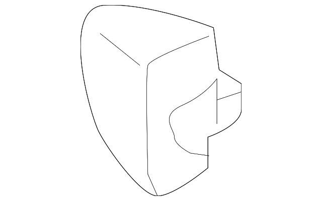 15932907 - Side Door Handle Cap 2006-2010 Hummer | Group 1 Auto Parts