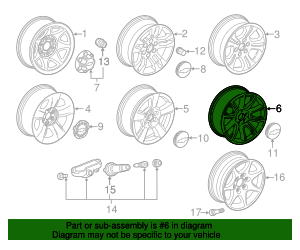 84612179 - 22x9 Black Aluminum Wheel 2018-2020 Chevrolet | GM Parts ...