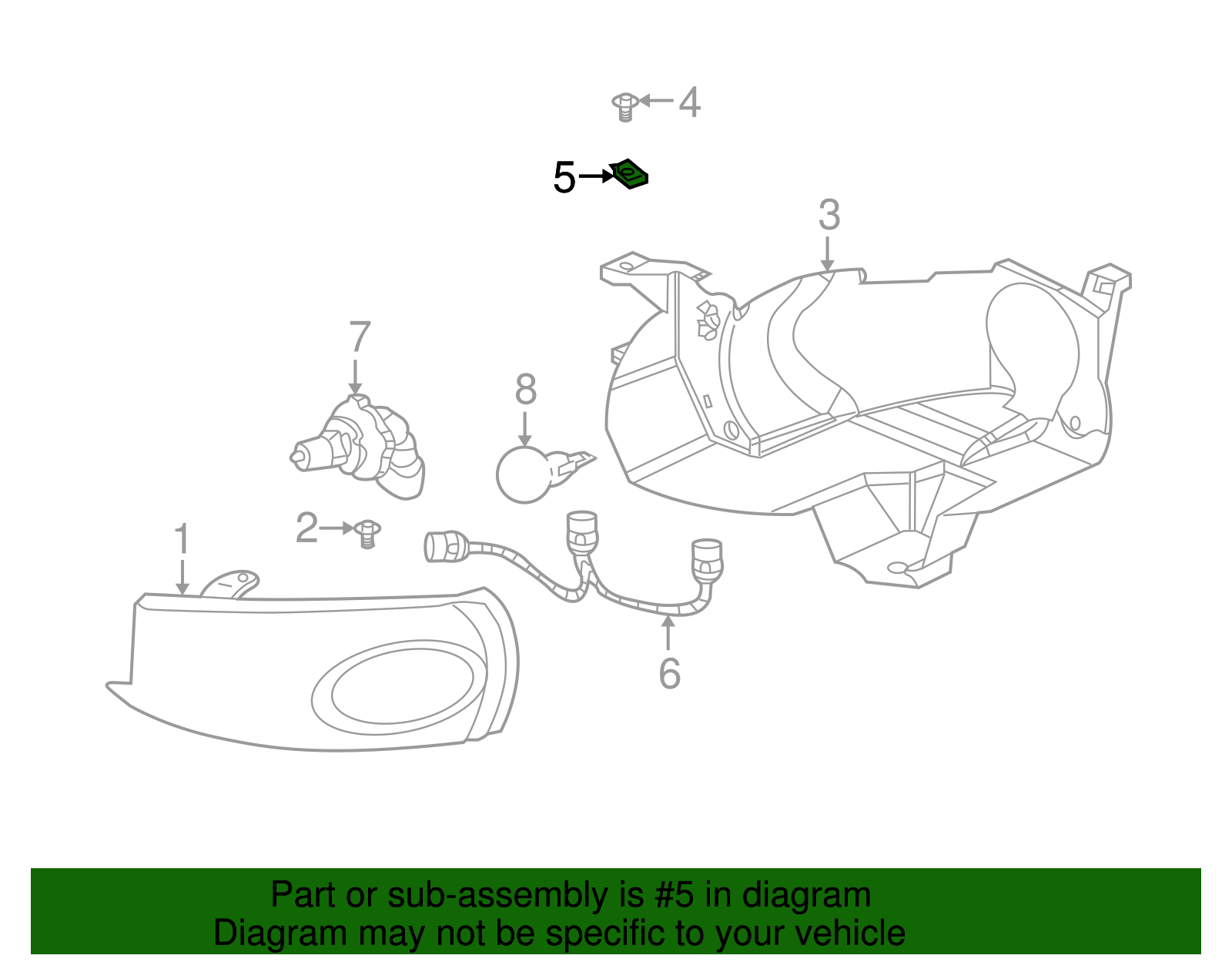 2003-2025 GM Headlamp Assembly U-Nut 11548581 | TascaParts.com