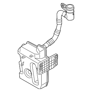 2010-2014 Volkswagen Washer Fluid Reservoir 5K0-955-453-B ...