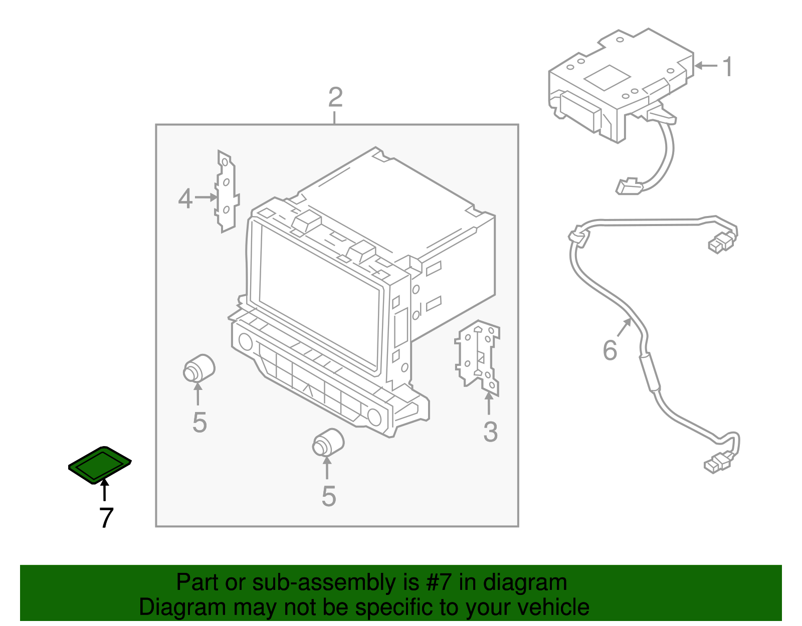 96554-G5320 - Memory Card 2018-2019 Kia Niro | Kia.Parts Store