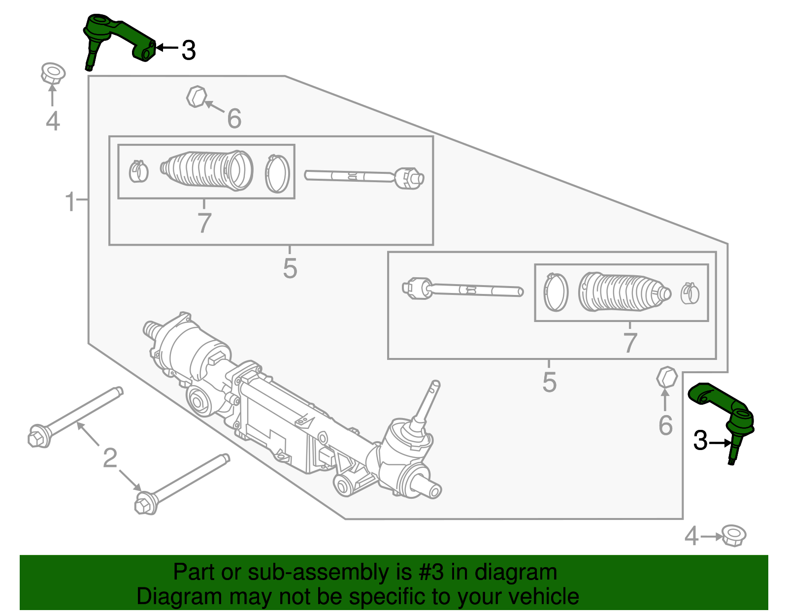 MEOE-161- - End - Spindle Rod Connecting | Eastgate Ford Parts