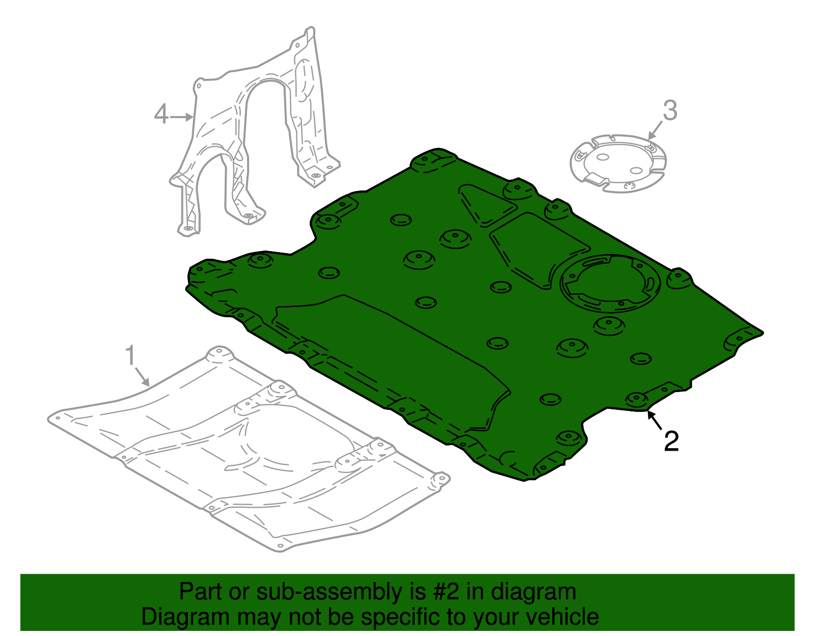 51757417386 - 2018-2024 BMW Under Cover (51-75-7-417-386) | BMW of ...