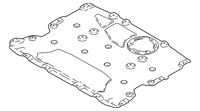 51757417386 - 2018-2024 BMW Under Cover (51-75-7-417-386) | BMW of ...